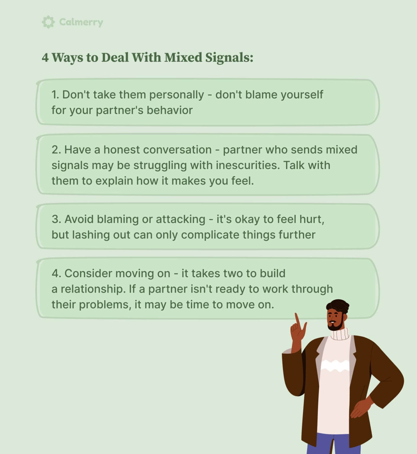 How to Deal With Mixed Signals in a Relationship - Calmerry