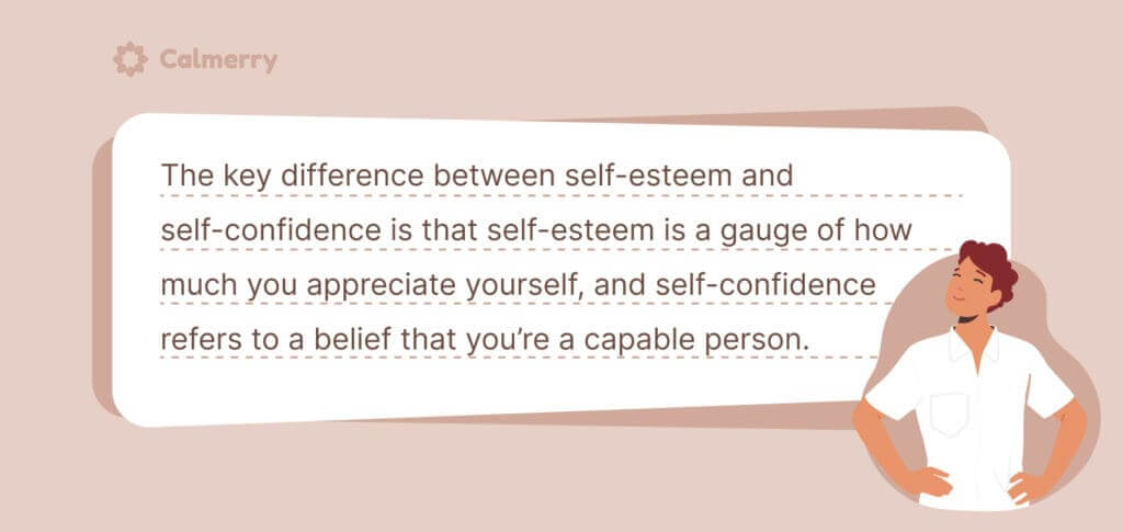 Self-Esteem vs. Self-Confidence – Key Difference