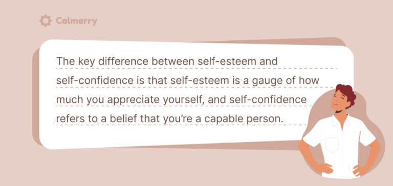 Self-Esteem vs. Self-Confidence – Key Difference
