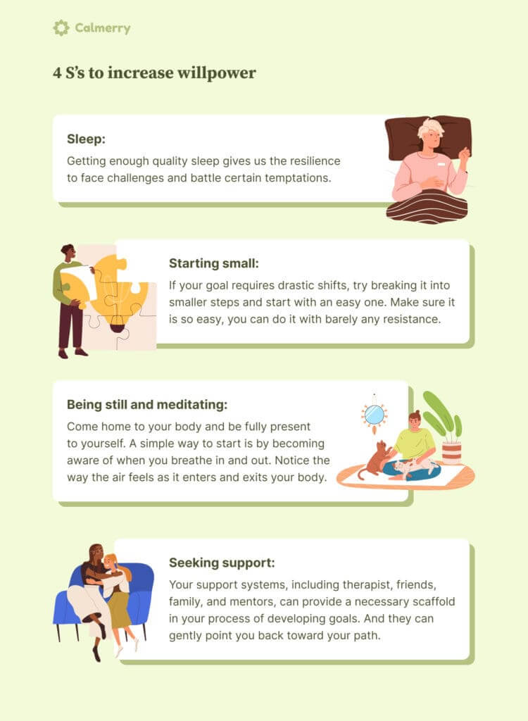 What Is Willpower? How to Increase It to Meet Your Goals