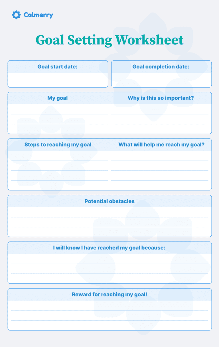 How to set goals in therapy