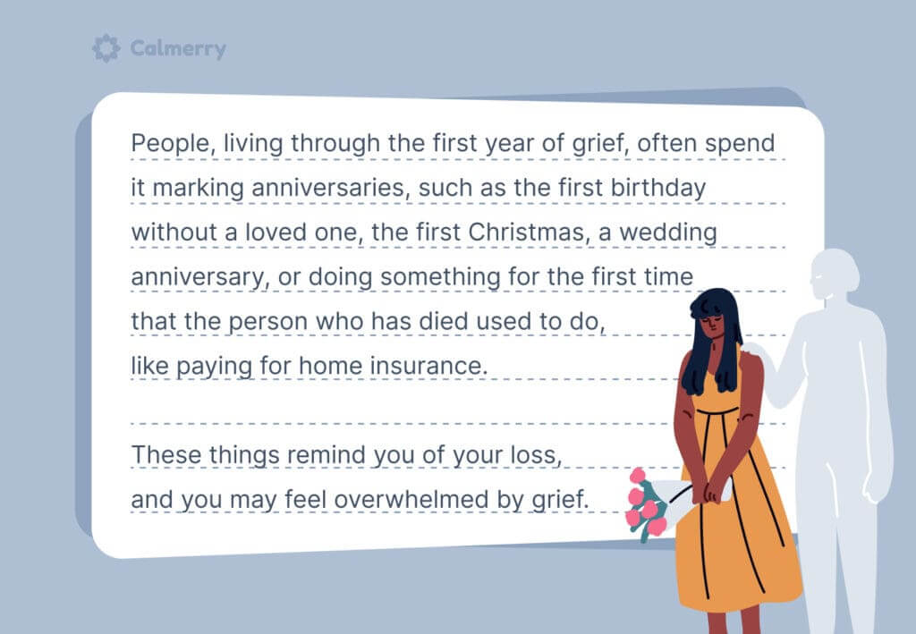One-Year Death Anniversary: Why It Is Hard and How to Cope