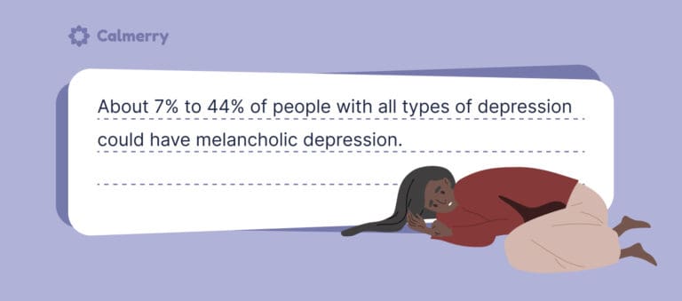Melancholic depression is a type of major depressive disorder ...