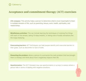 Acceptance and Commitment Therapy (ACT:) What to Expect