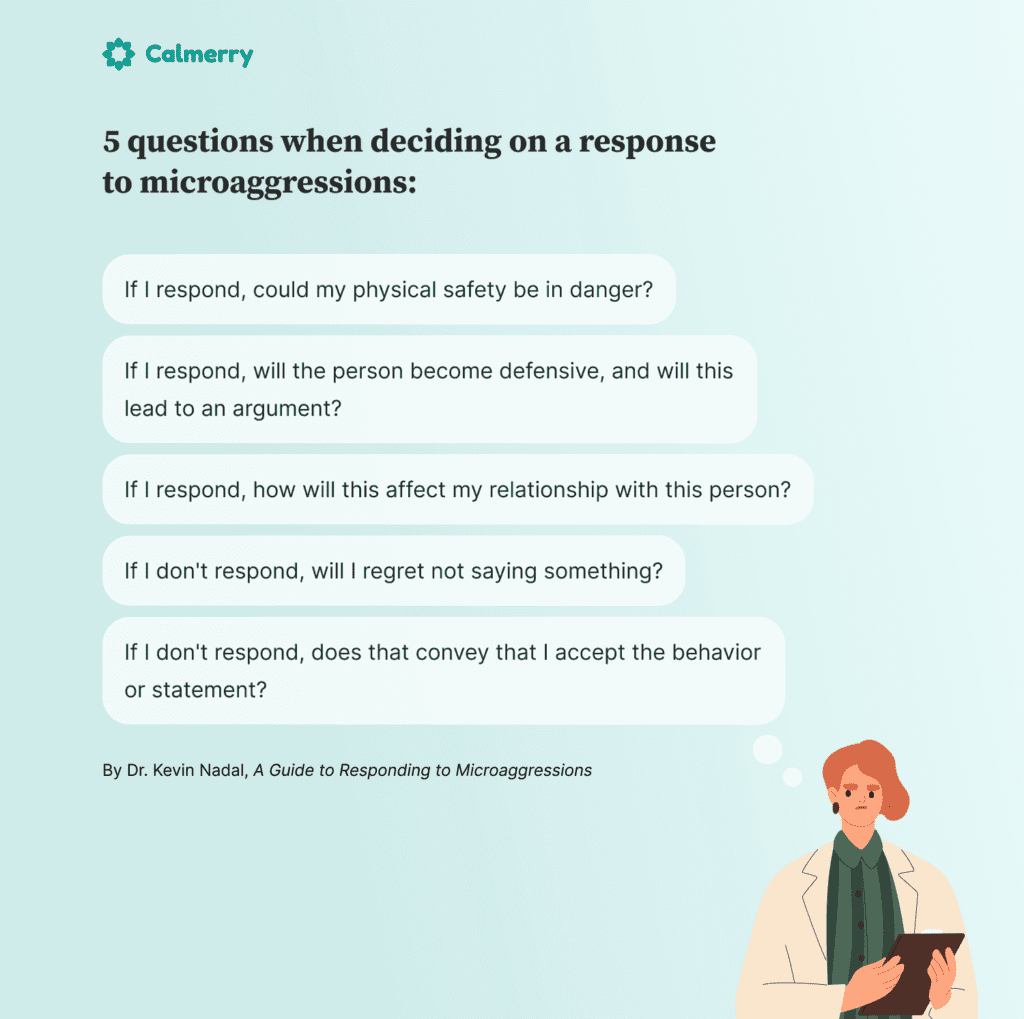 Dealing with Microaggressions in the Workplace | Calmerry