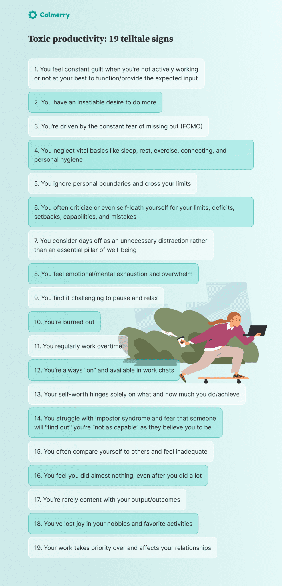 Spotting Toxic Productivity and Breaking the Cycle | Calmerry