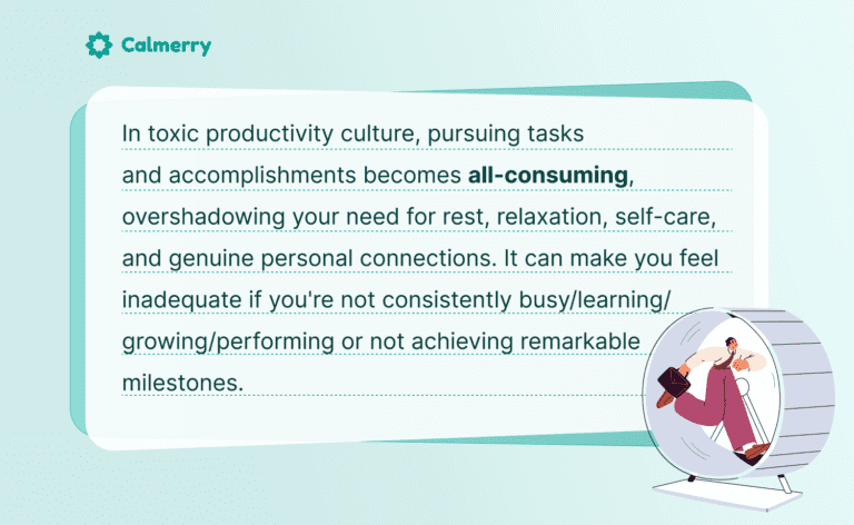 Spotting Toxic Productivity and Breaking the Cycle | Calmerry
