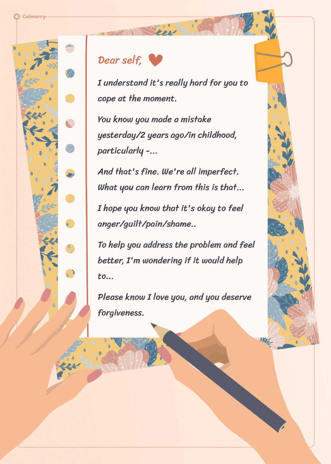 How to Forgive Yourself: 10 Steps to Self-Forgiveness | Calmerry