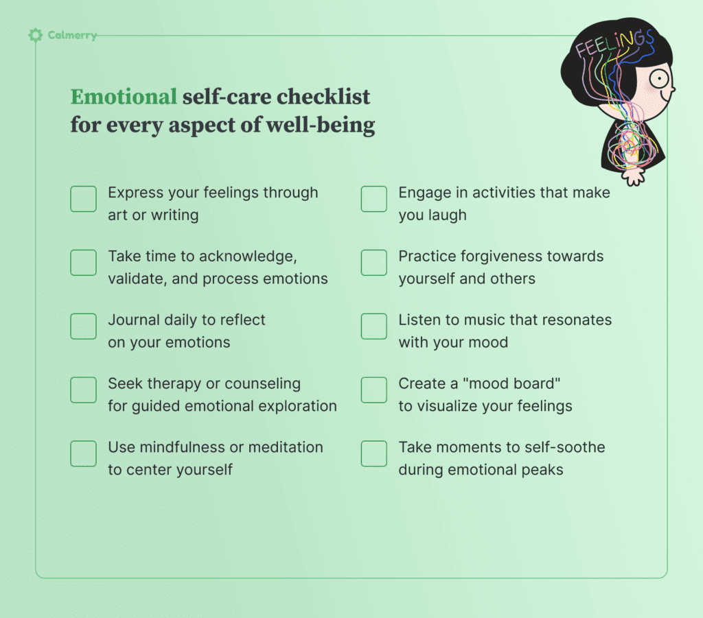 70 Self-Care Activities for Every Aspect of Your Well-Being | Calmerry