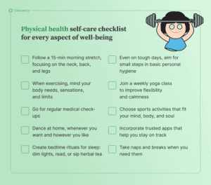 70 Self-Care Activities for Every Aspect of Your Well-Being | Calmerry