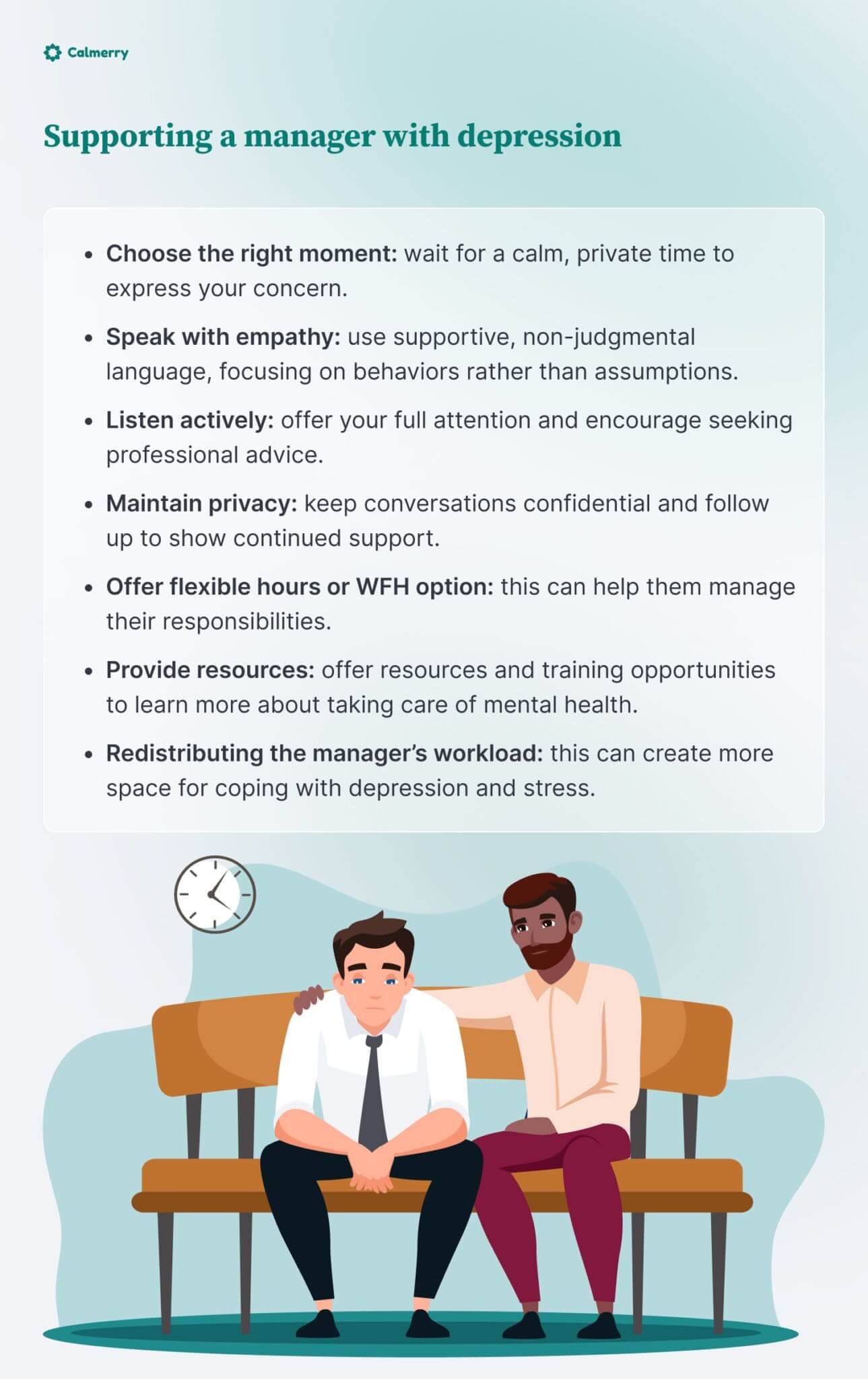 How to Support Your Depressed Manager as a Leader | Calmerry