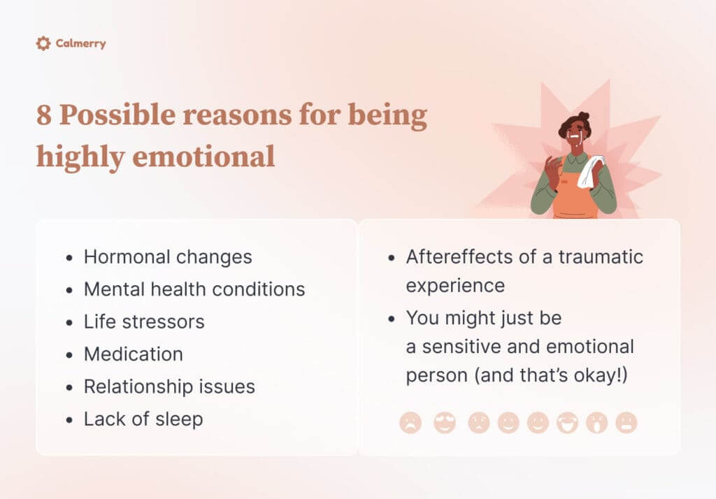 Why Am I So Emotional? 8 Possible Causes - Calmerry