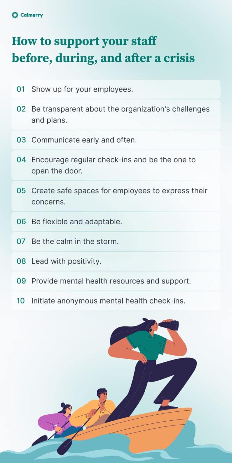How to Support Staff Before, During, and After a Crisis?