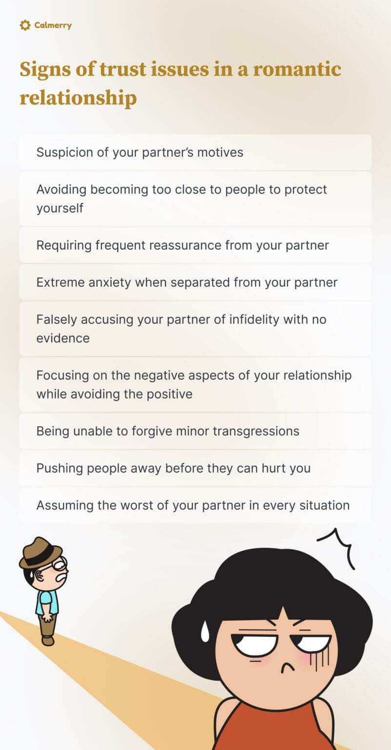 Signs of Trust Issues in a Romantic Relationship